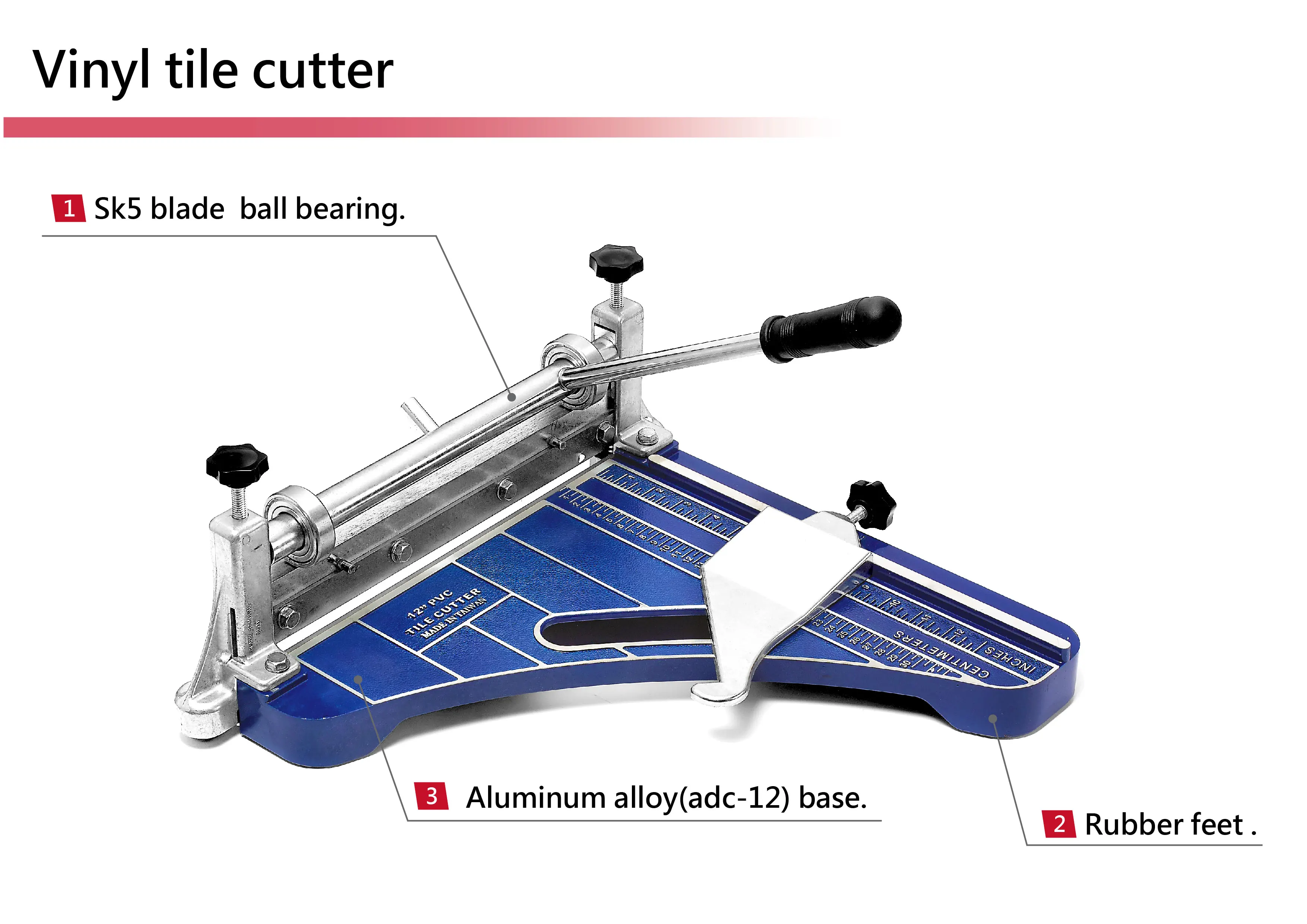Professional Vinyl Tile Cutter - Precision and Durability