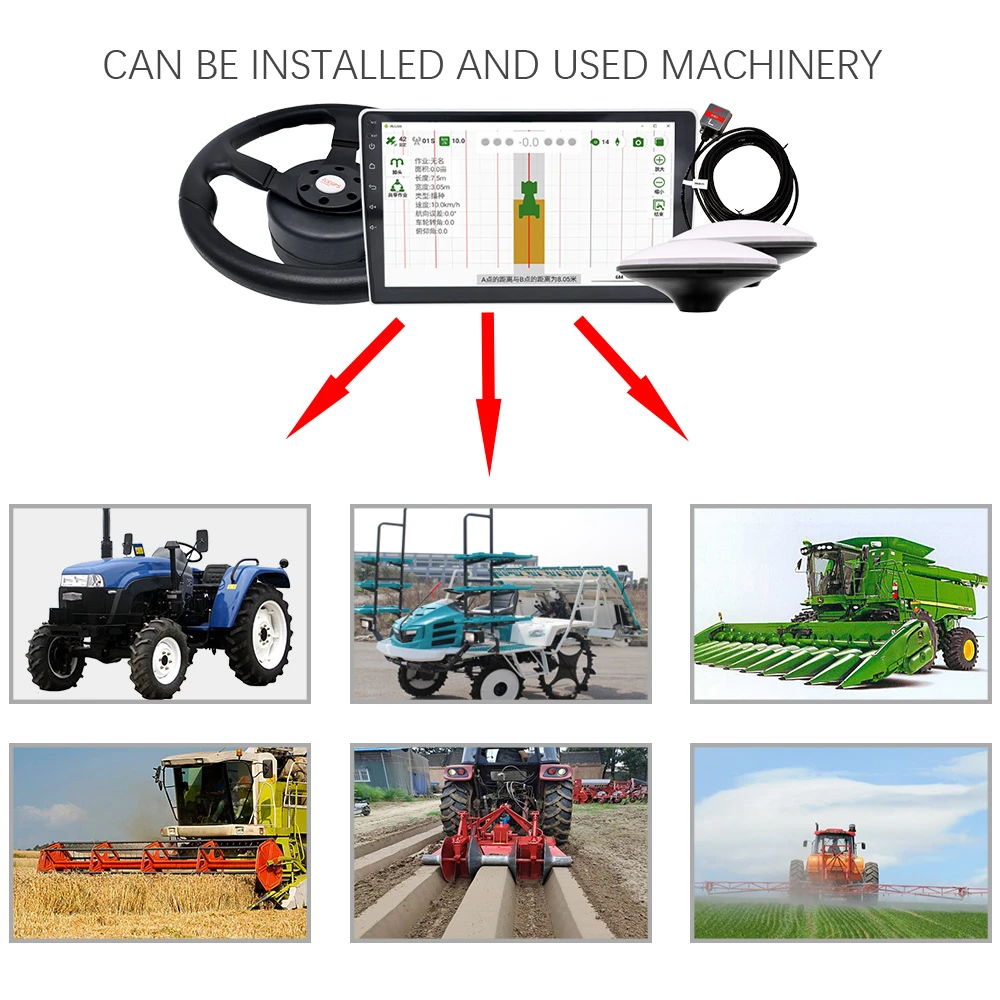 2023 Hot Sale Autopilot Automated Steering System for Tractors