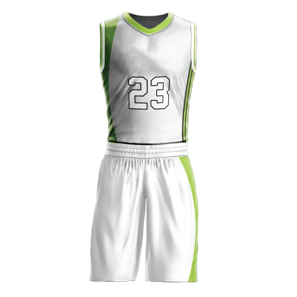 Sublimated Basketball Uniform Customized Team Name Quick Dry College ...