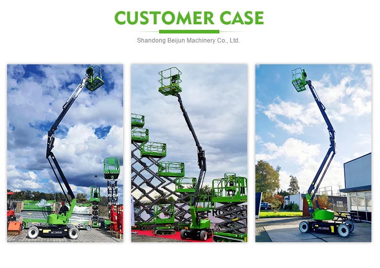 Mobile 21m Electric Aerial Work Articulated Boom Lift