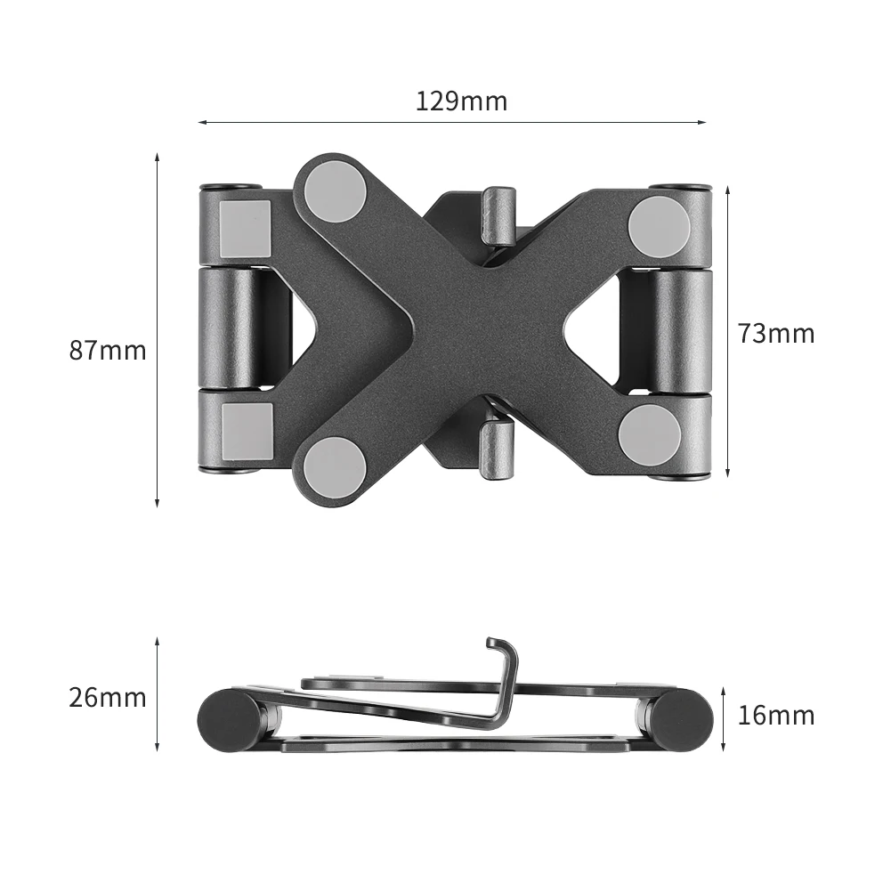 Aluminum Foldable Desktop Laptop Mobile Stand Holder For Iphone Ipad ...