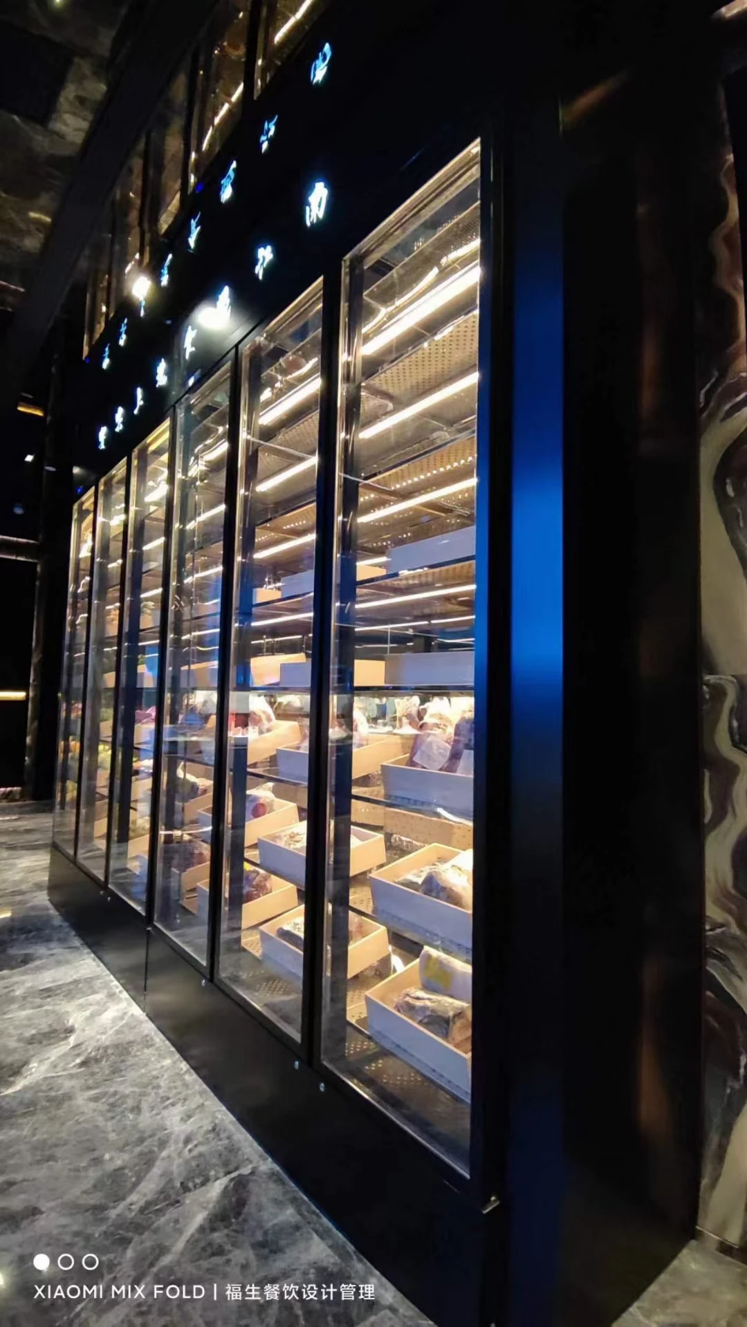 Large Meat Refrigerator - Beef Aging Fridge for Restaurants