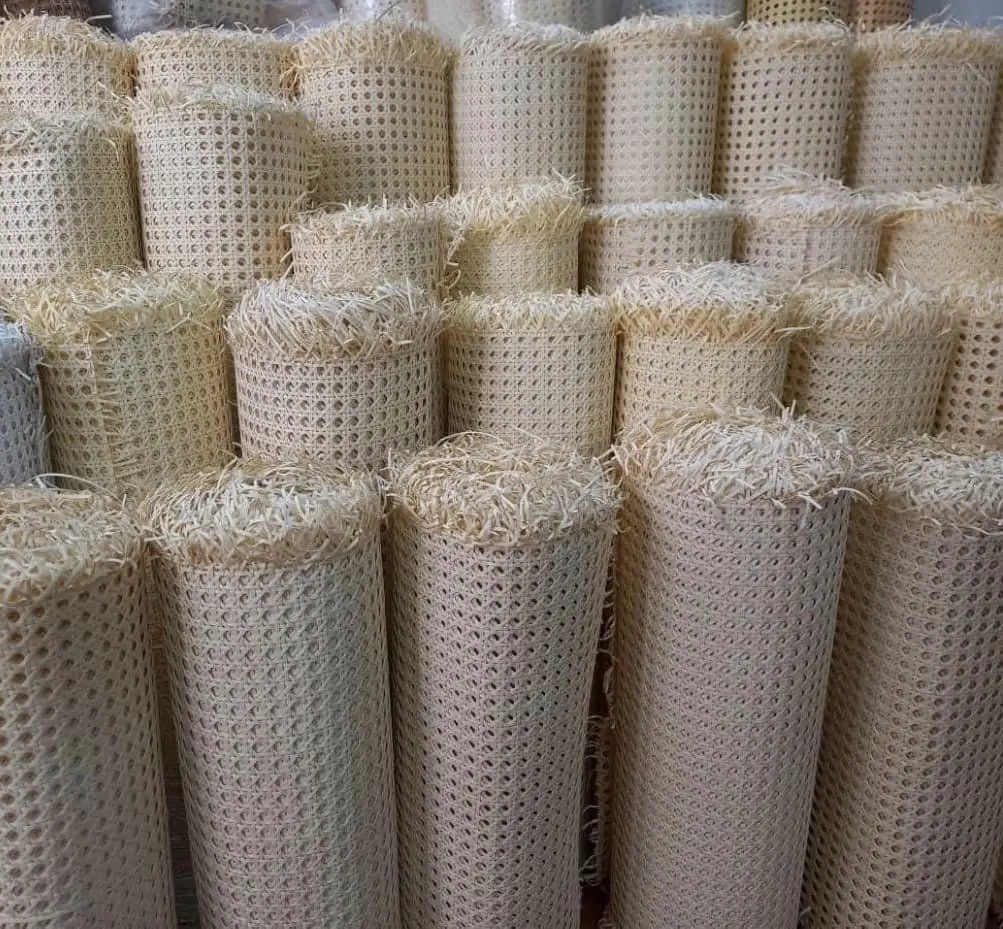 Rattan Webbing Rope Rattan Bamboo Roll Rattan Hexagon Woven Caning ...