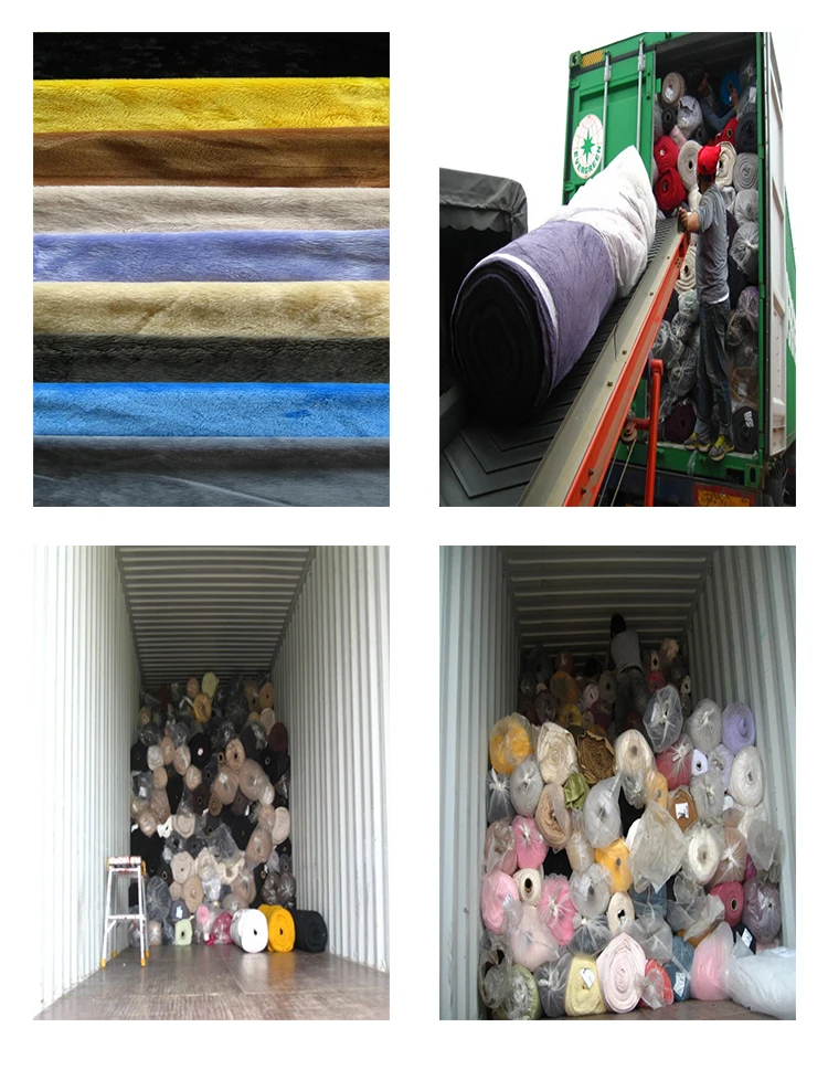 Made In Korea Hot Product Velboa Fabric / Ef Velboa Fabric / Toy Fabric ...