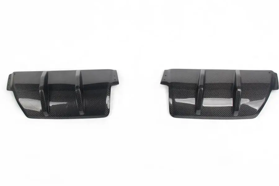 Oem Style Carbon Fiber Rear Diffuser For Vw Golf Mk6 Gti R Mk7 Mk7.5 ...
