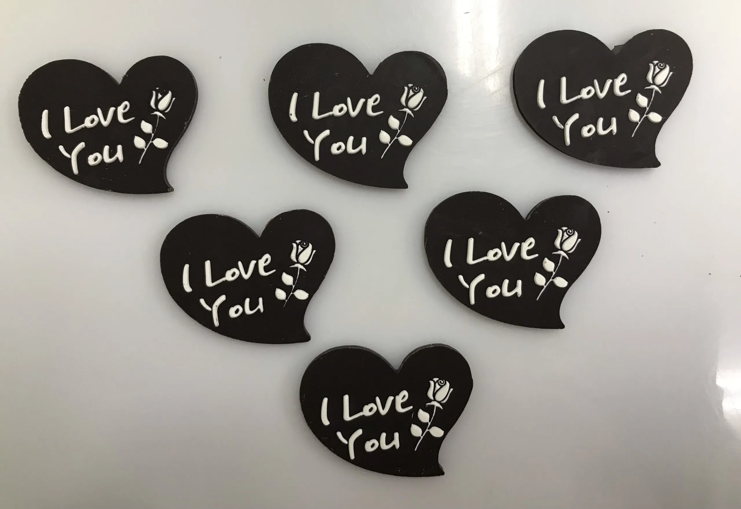 2d Chocolate For Decoration Custom Shapes Wholesale Dark Milk Chocolate ...