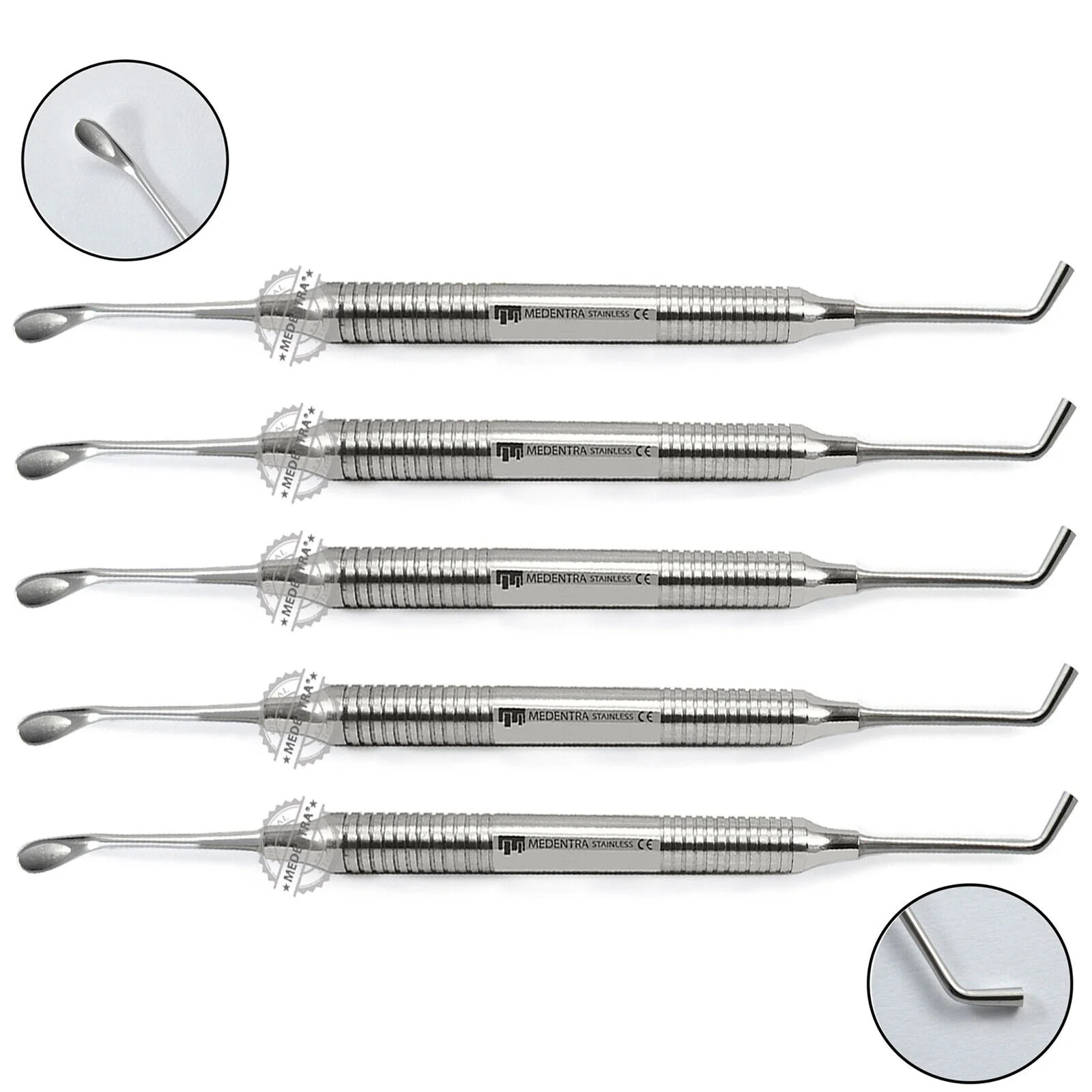 Professional Grade Bone Graft Packer Carrier Scoop Pluggers Dental ...