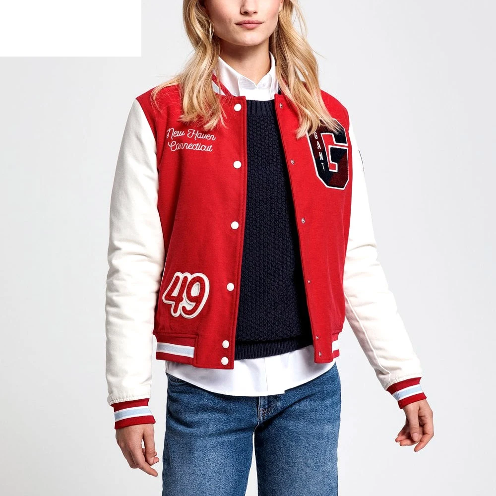 Design Your Classic Men Varsity Jacket Customizable Logo Wool & Leather ...