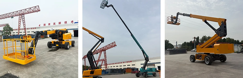 Tonlita CE Mobile Boom Lift Aluminum Alloy Hydraulic Electric Lifting ...