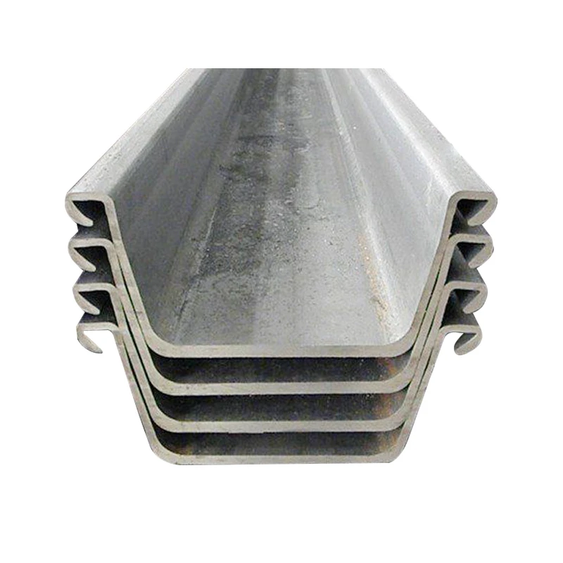 Hot Rolled Steel Sheet Pile Pu28-1 Steel Sheet Piling Pipe U Shape ...