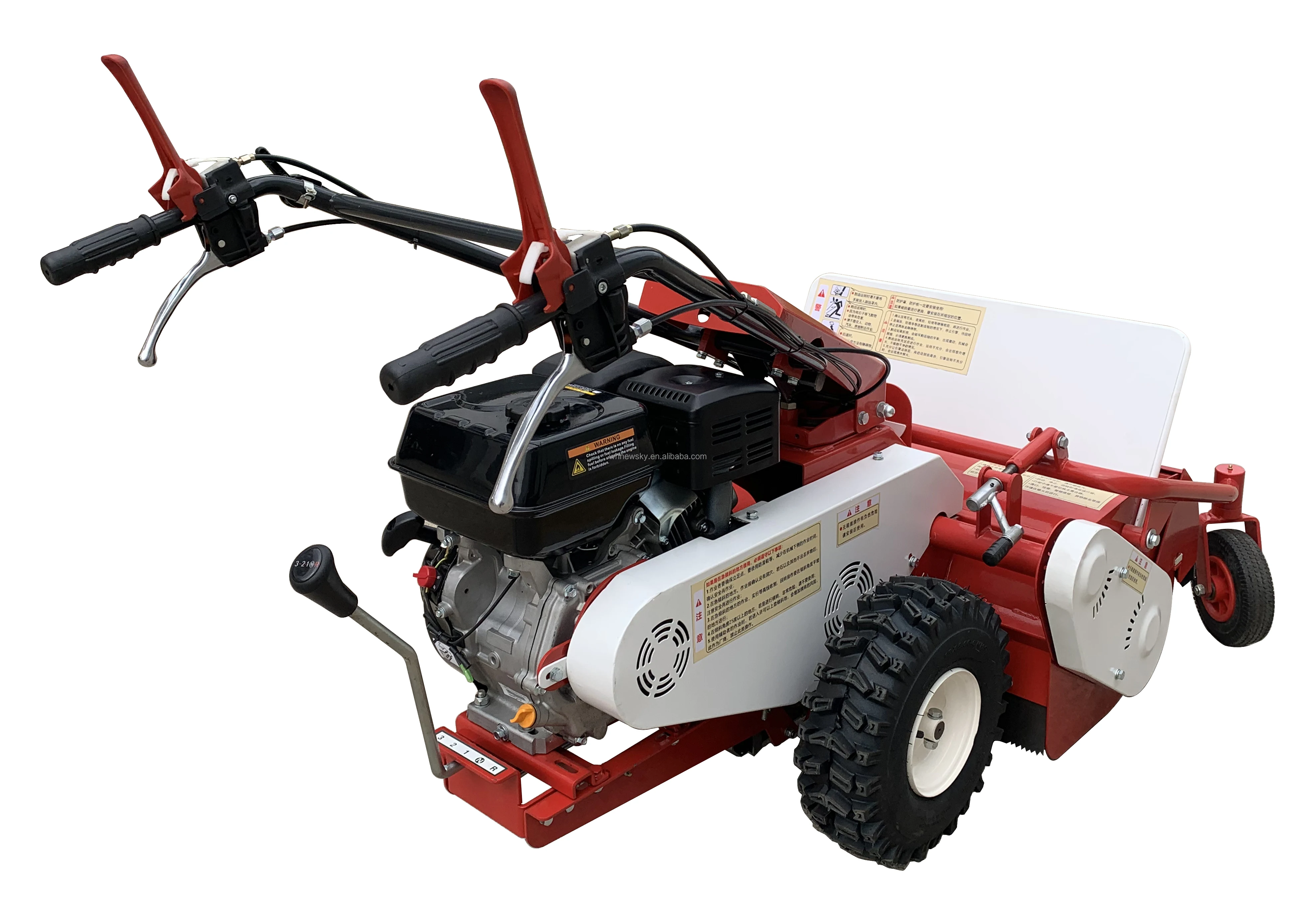 Walking Behind Grass Cutter Mower - High Productivity