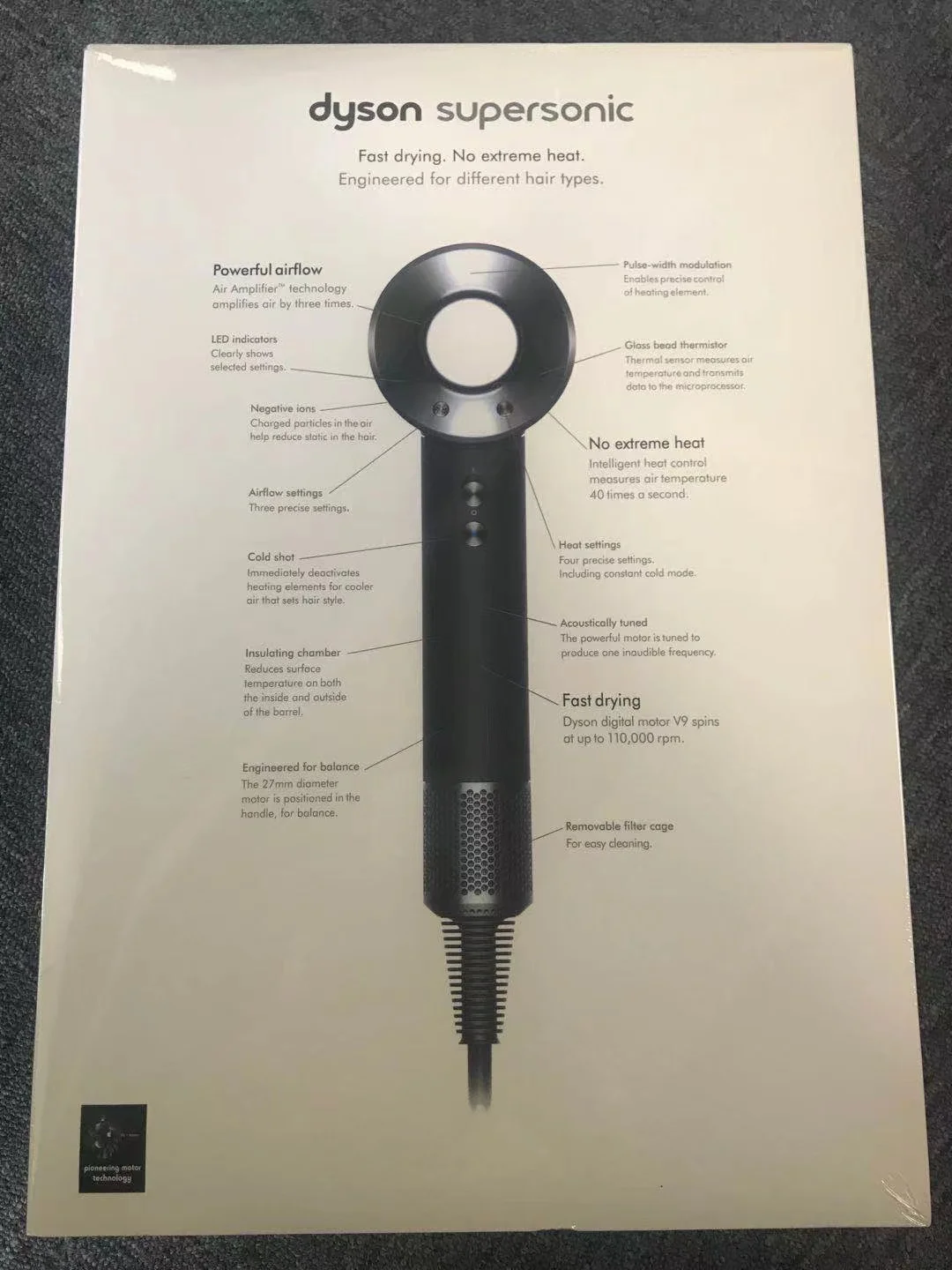 Factory Price Salon Dysons Supersonic Hair Dryer With Accessories For ...