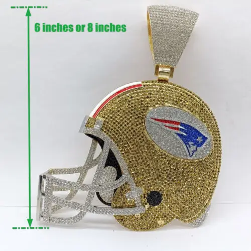 Customize Kansas City Chiefs Super Bowls Helmet Medallion
