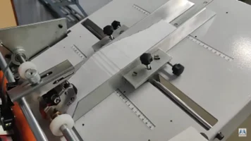 Automatic Friction Feeding System A3 A4 Folding Machine Commercial ...