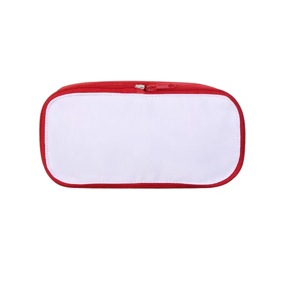 Black Sublimation Pencil Makeup Canvas Bag Pouch Bulk Wholesale - Buy ...
