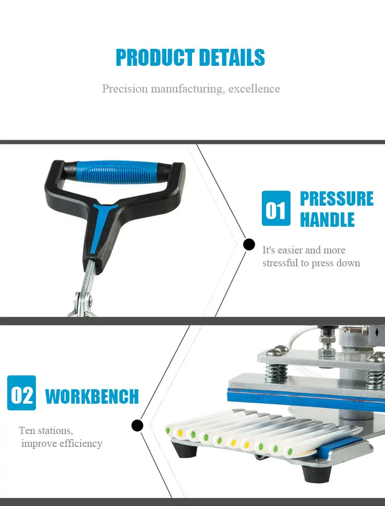 Wholesale 10-station Pen Heat Press Machine Heat Transfer Printing ...