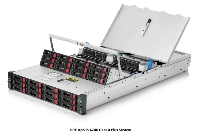 HPE Apollo 4200 Gen10 Plus 48SFF System Data Storage Server