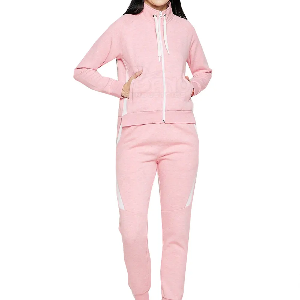 New Fashionable Design Your Own Logo Women Track Suits With Zip Up Most ...