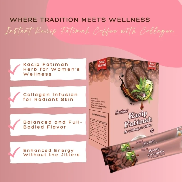 Revitalize And Rejuvenate Instant Kacip Fatima Coffee For Postpartum ...