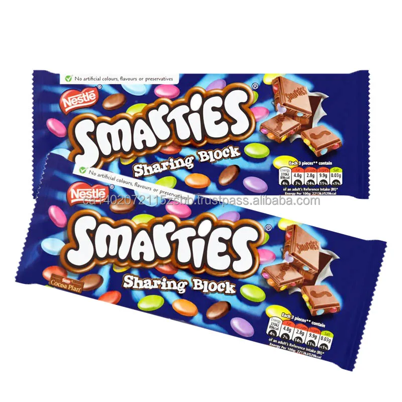 Nestle Smarties Candy Coated Milk Chocolate - 400 G Pouch