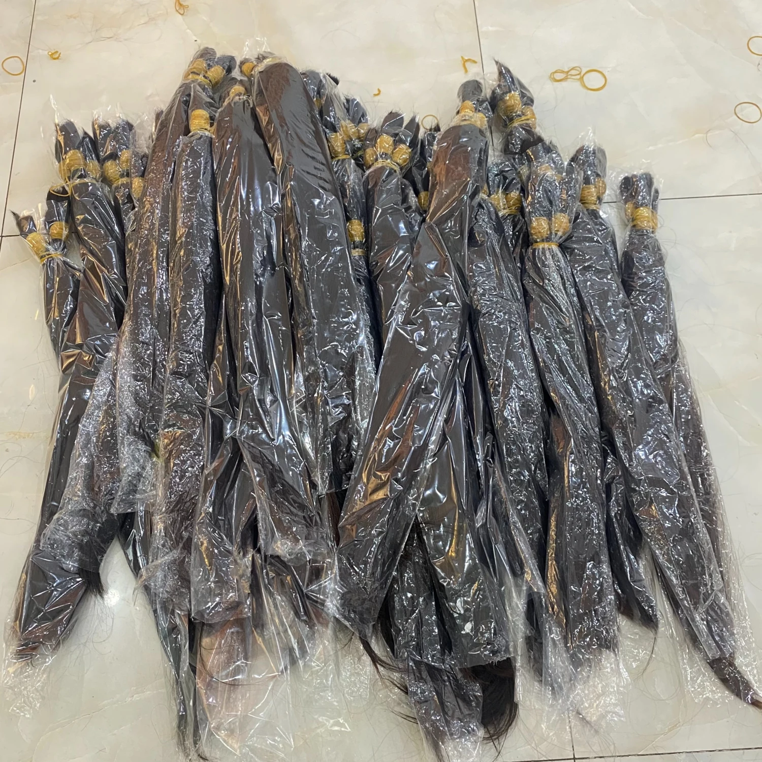 Wholesale Hair Bulk Straight Natural Color 12a Grade 100% Vietnamese ...