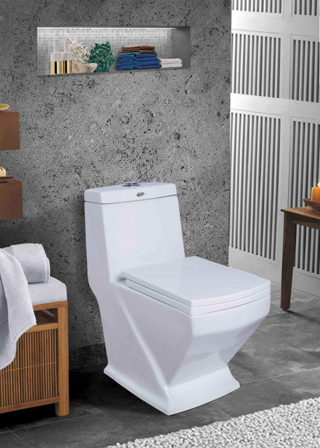 Customized S-trap And P-trap One Piece Unique Style Sanitary Toilet ...