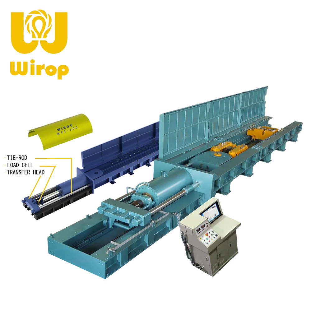 Wirop Iso 7500/astm E40液压pc控制的大容量推拉式拉伸试验台，用于负载测试和力测量 - Buy 推入式推挽型拉伸试验台 ...