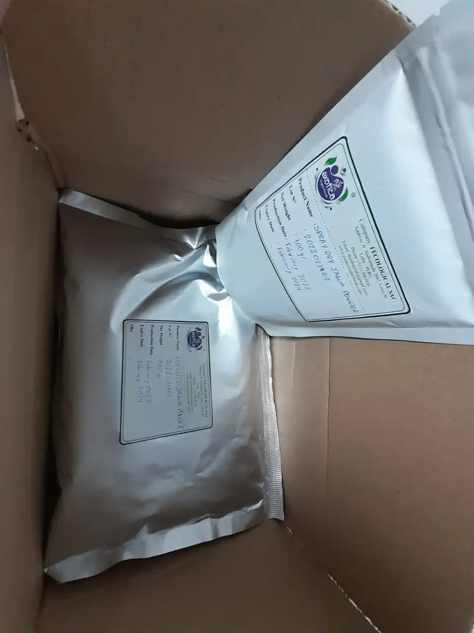 Blue Huito Powder Pure Fruit Extract Powder Genipa Americana - Buy ...