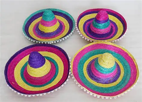 New 2023 Straw Mexican Sombrero Hat For Men Women From Vietnam ...