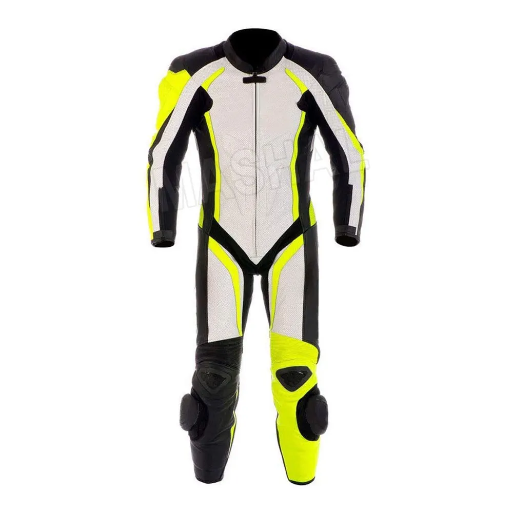 Professional Leather Motorbike Suit One Piece Custom Design & Logo ...