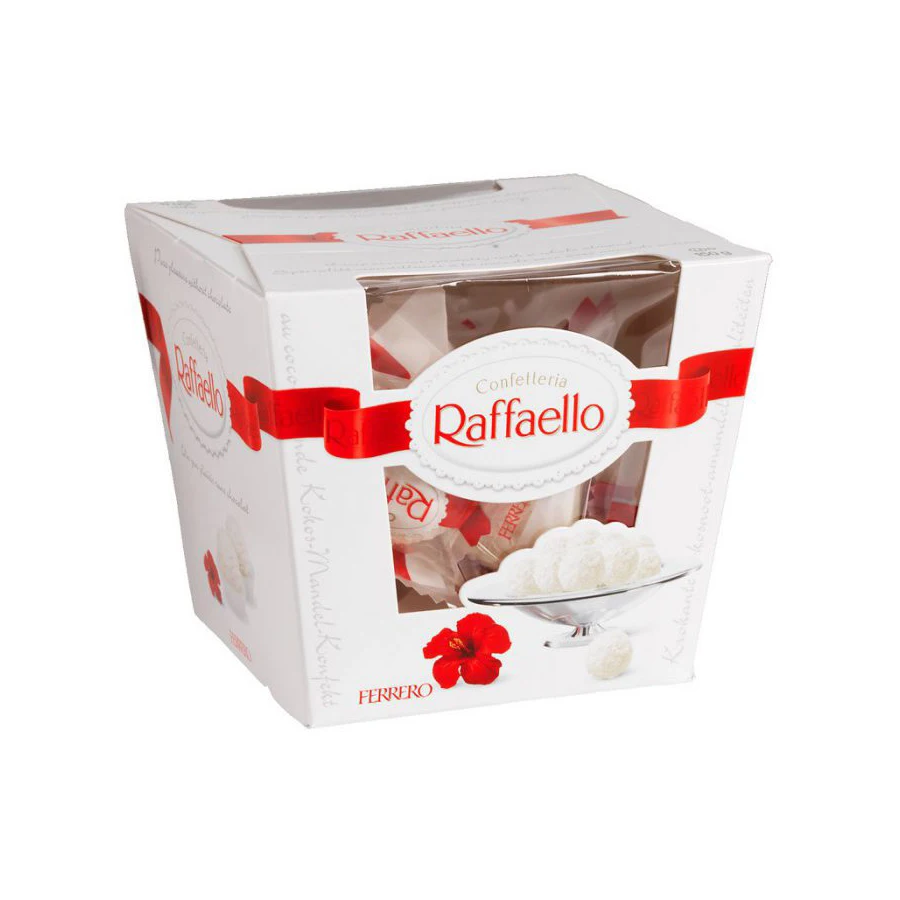Ferrero Rocher - Raffaello 24 Pieces - 240g/rocher Ferrero T3 Chocolate(12x37.5)gram-450 Grams ...