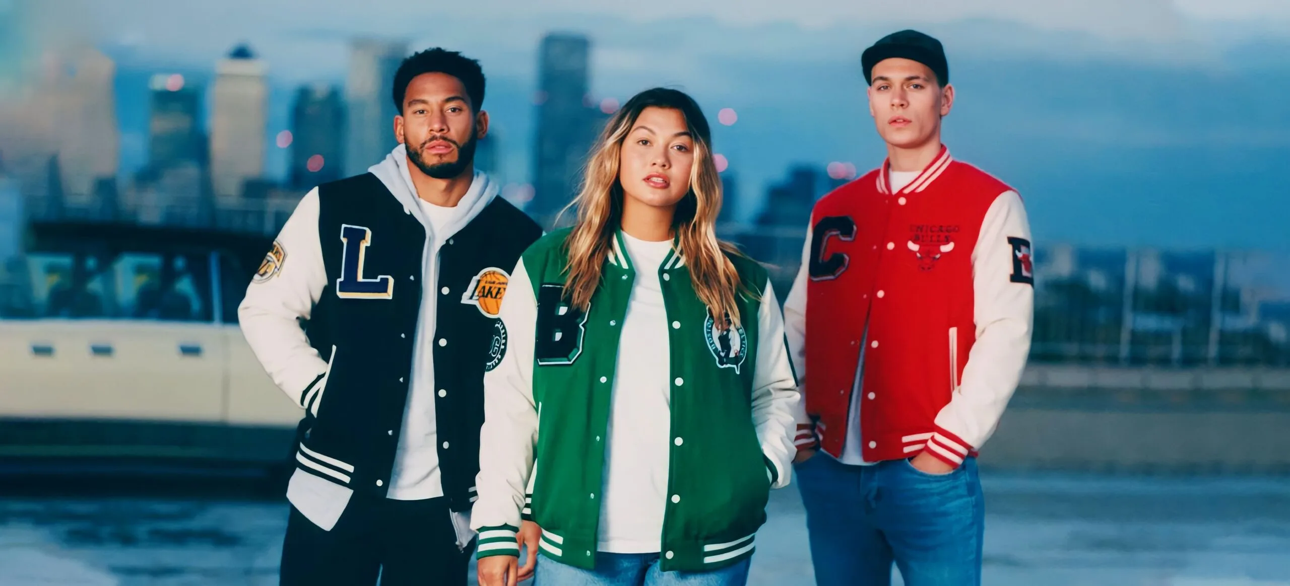 Men's Vintage Varsity Jacket Casual Letter Print Patchwork Baseball ...