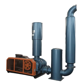 Jyc Aquaculture Shrimp Tank Pneumatic Conveying High-pressure High-power Blower Three-leaf Roots ...