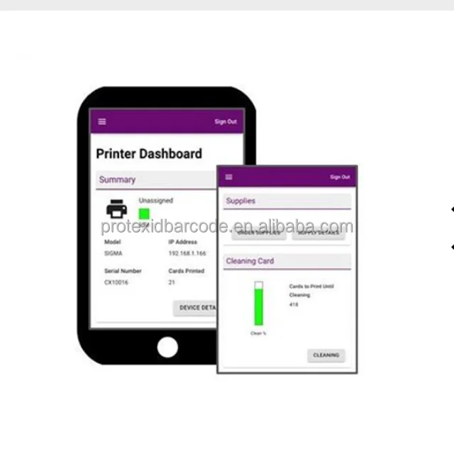 ID Card Printer DS3 - Efficient Single and Dual Sided Printing