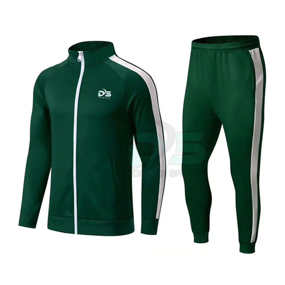 Custom Logo Men Sports Track Suits Private Label Jogger Sets Cotton ...