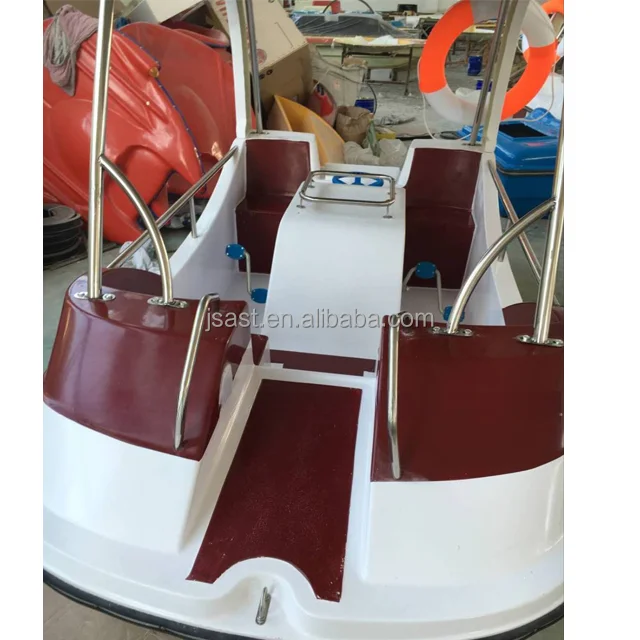 Customized Color 4-Person Pedal Boat - Fiberglass Boat