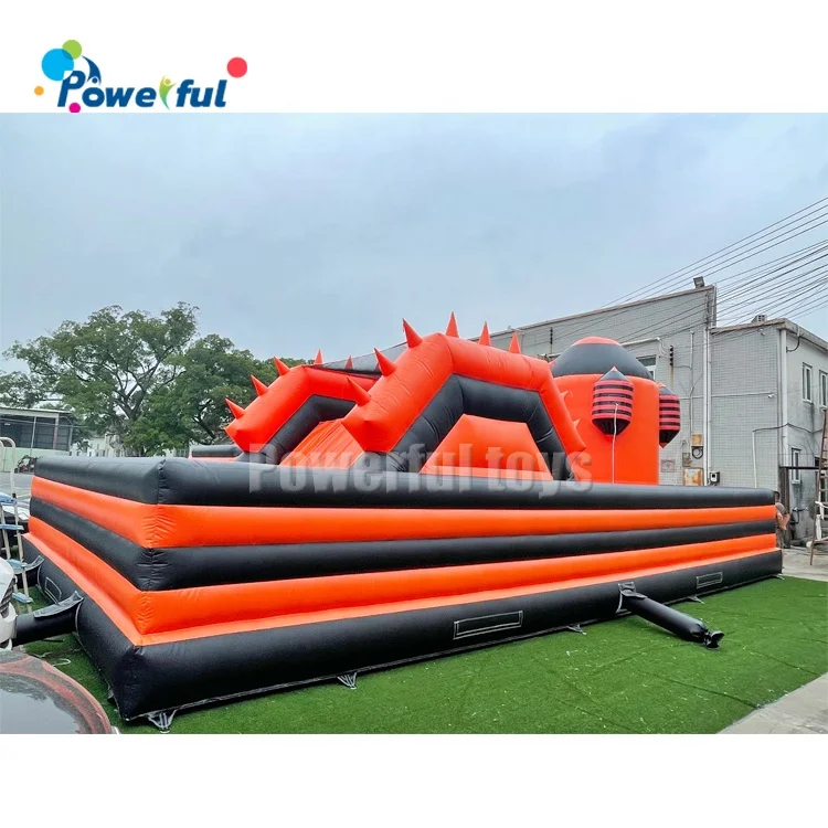 Giant Inflatable Fun City Cartoon Inflatable Playground Inflatable ...
