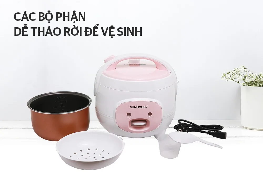 Mini Size Cute Design Rice Cooker - 1.2L High Quality