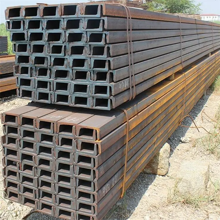 Galvanized C Purlins Cold Formed Steel C Channel U-shaped Black C ...