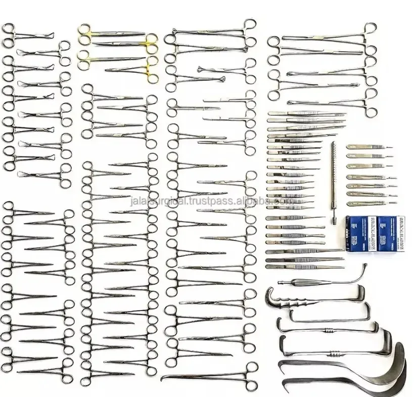 108 Laparotomy Instruments Set Surgical Instruments/abdominal Surgery ...