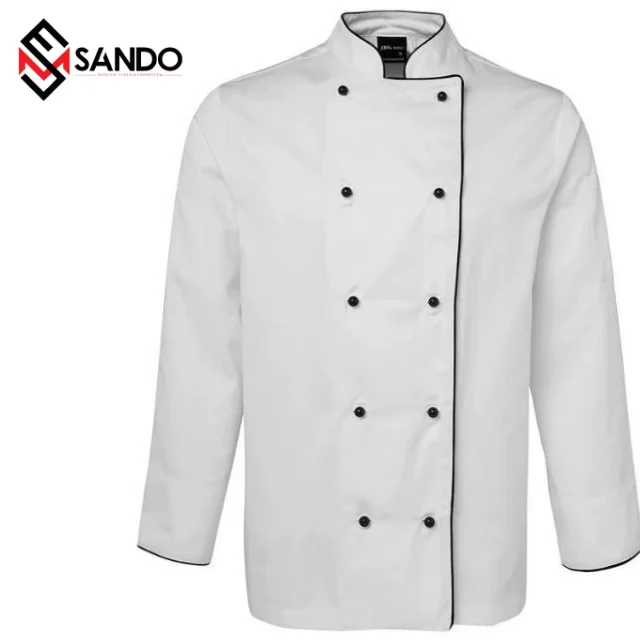 Wholesale Custom Logo Chef Jacket Kitchen Wear For Hotel And ...