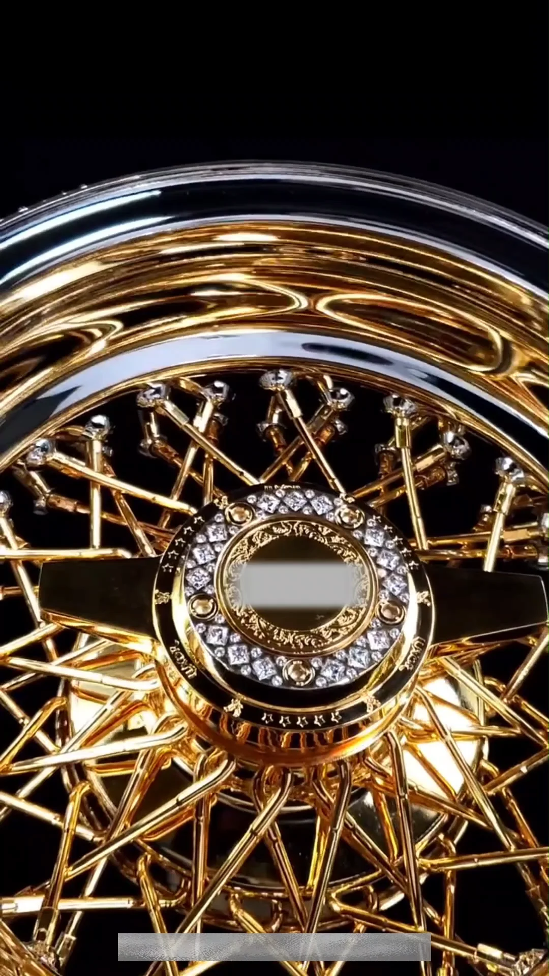 Kelun Wire Wheels Custom 100 Spoke Chrome Wire Rims Wheels13 14 15 16 ...