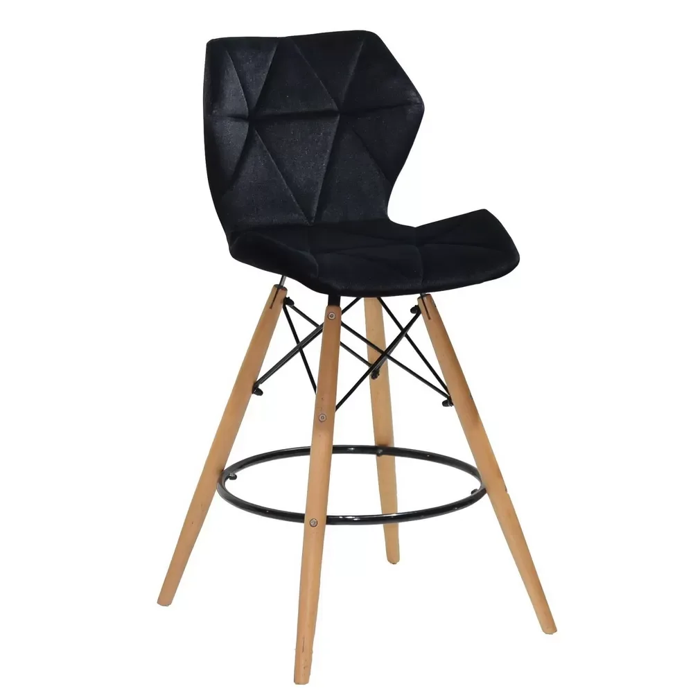 Wholesale Nordic Luxury Modern Breakfast Leather High Counter Chair ...
