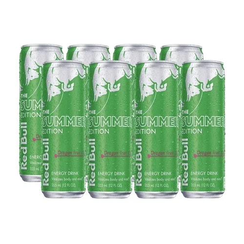 Red Bull Energy Drink Green Edition Cactus Fruit 24 Pack - 24 X 250 Ml ...