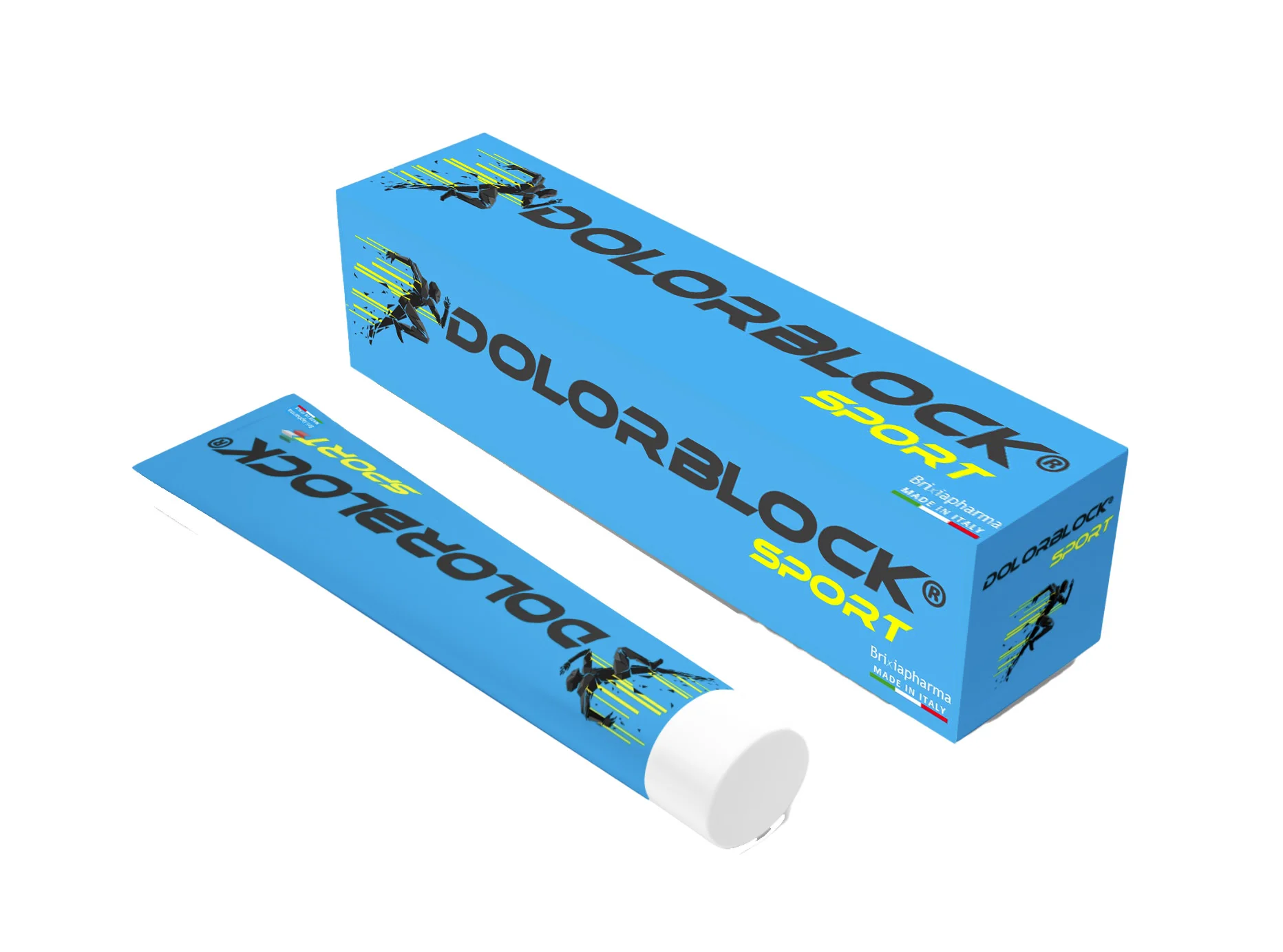 Made In Italy Dolorblock Sport 200 Ml Tube Muscle Pain From Training ...