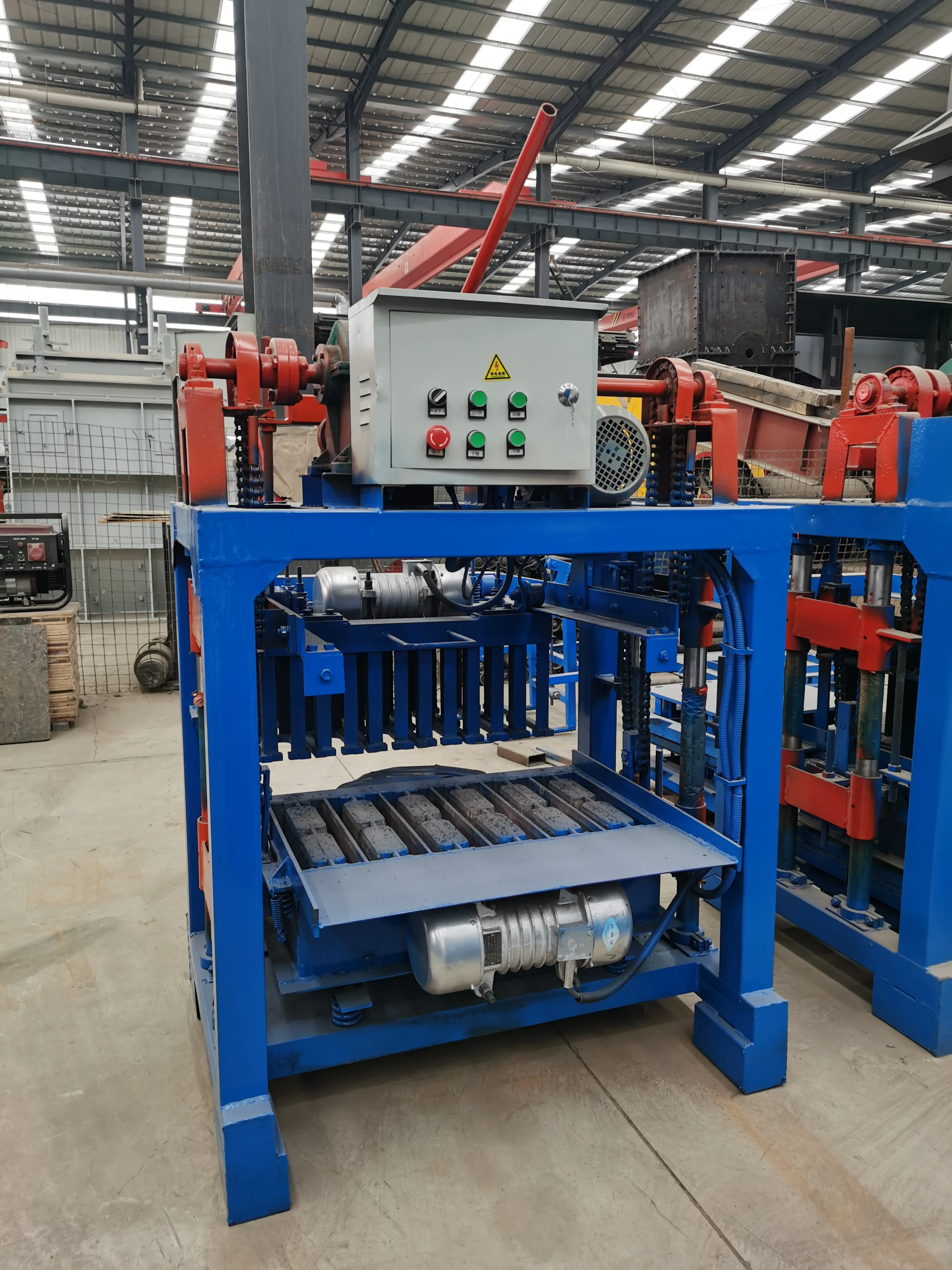 Thailand Smart Manual Interlocking Brick Mold Making Machine