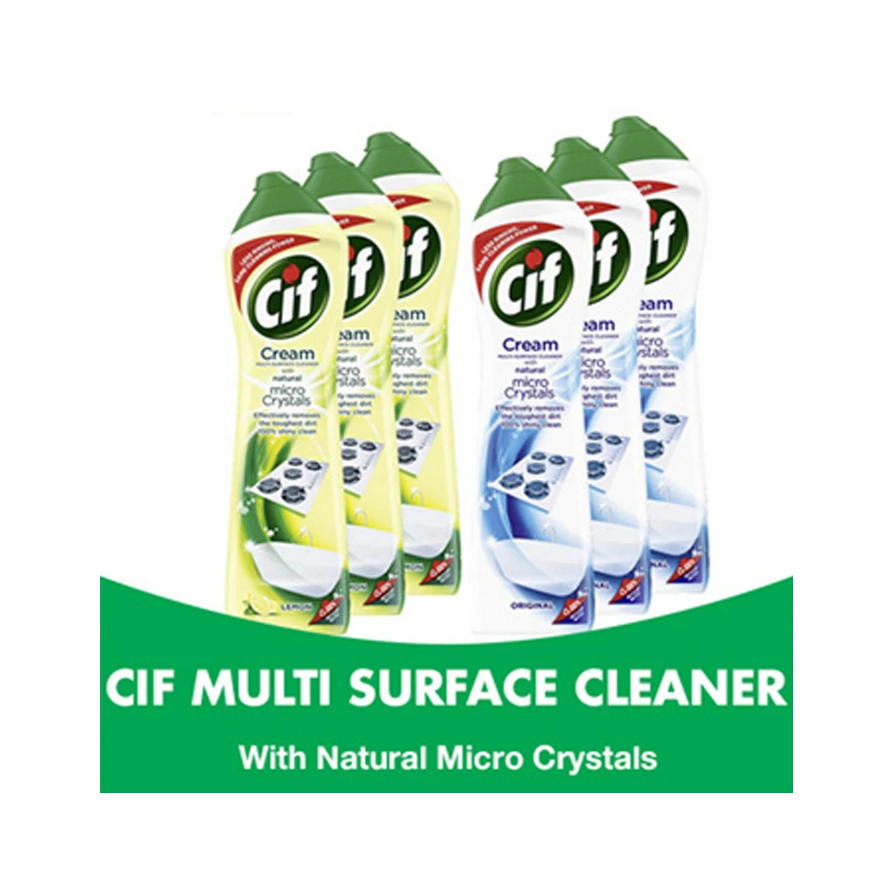 Effortless Sparkle With Cif: Conquer Stains And Embrace A Fresh ...