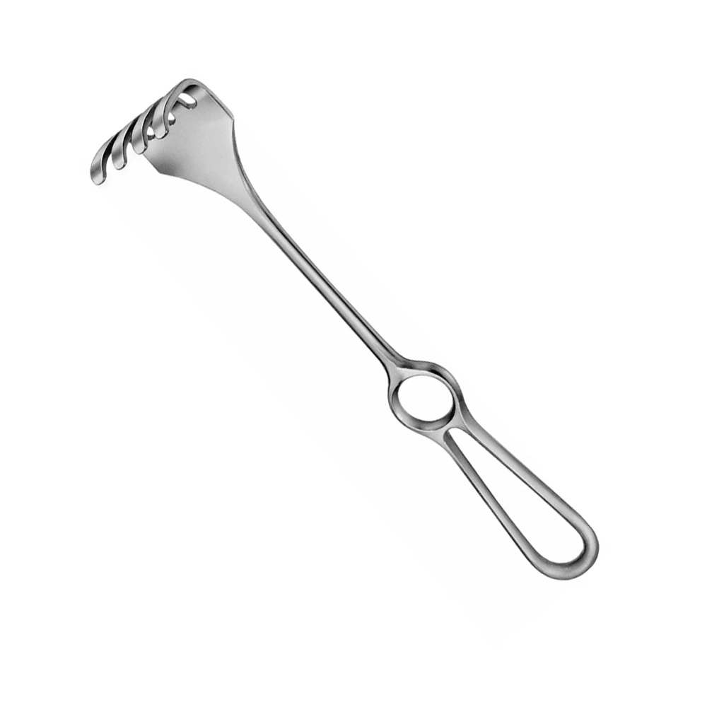 High Quality Israel Retractor 255 Mm 10" Deep Form 4 Prongs Blunt Depth ...