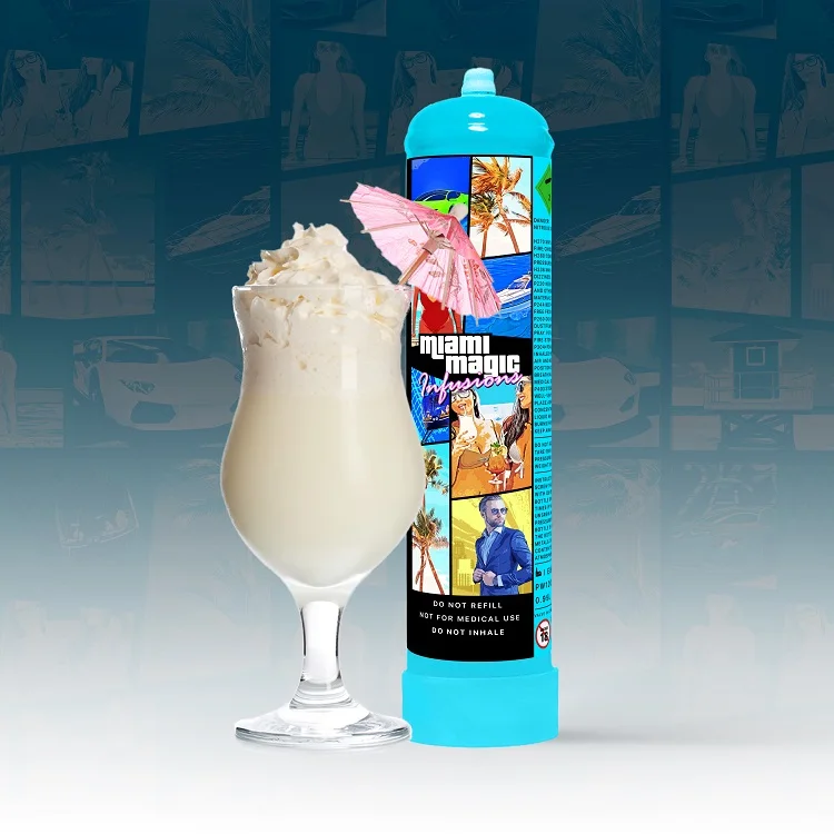 Worldwide Bulk Selling 580g / 0.95l Blue Color Miami Magic Cream ...