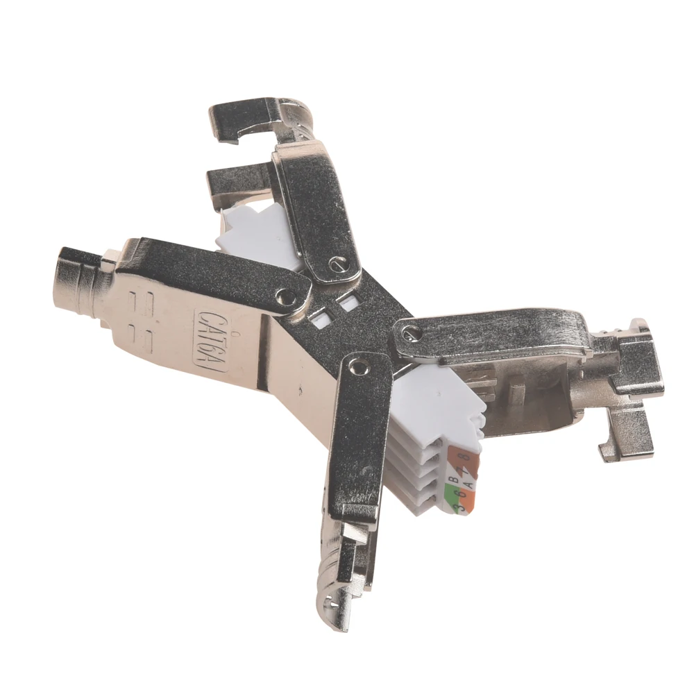 Netlink Rj45 Connector 8p8c Tool Free Cat6a Cat7 Cat8 Stp Shielded Plug ...